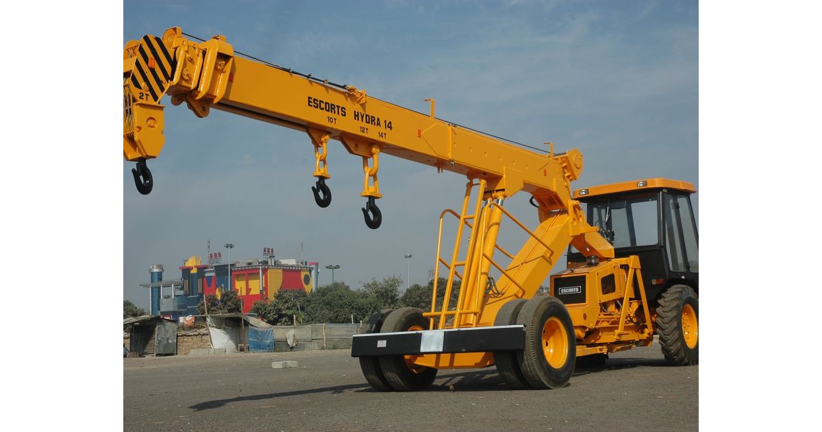 14 ton Hydra crane - With Fuel - With Operator | Synfra