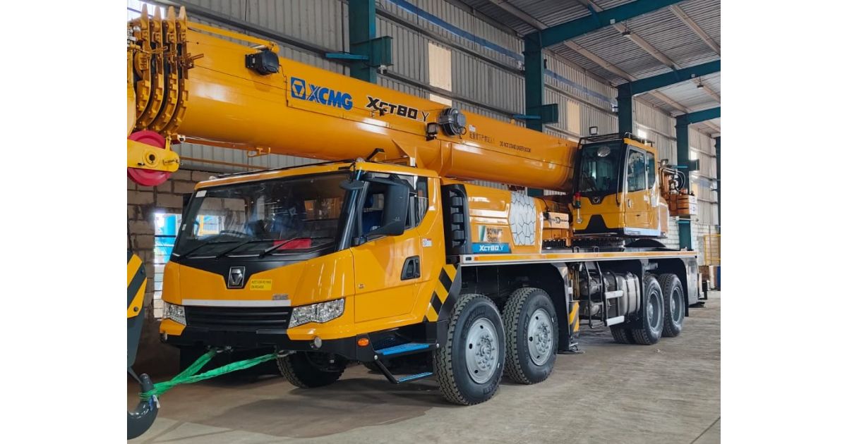 mobil crane 80 ton - Without Fuel - With Operator | Synfra