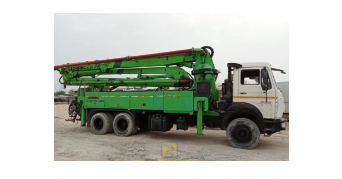 Boom Placer Schwing Stetter S 36X* - Without Fuel - With Operator | Synfra